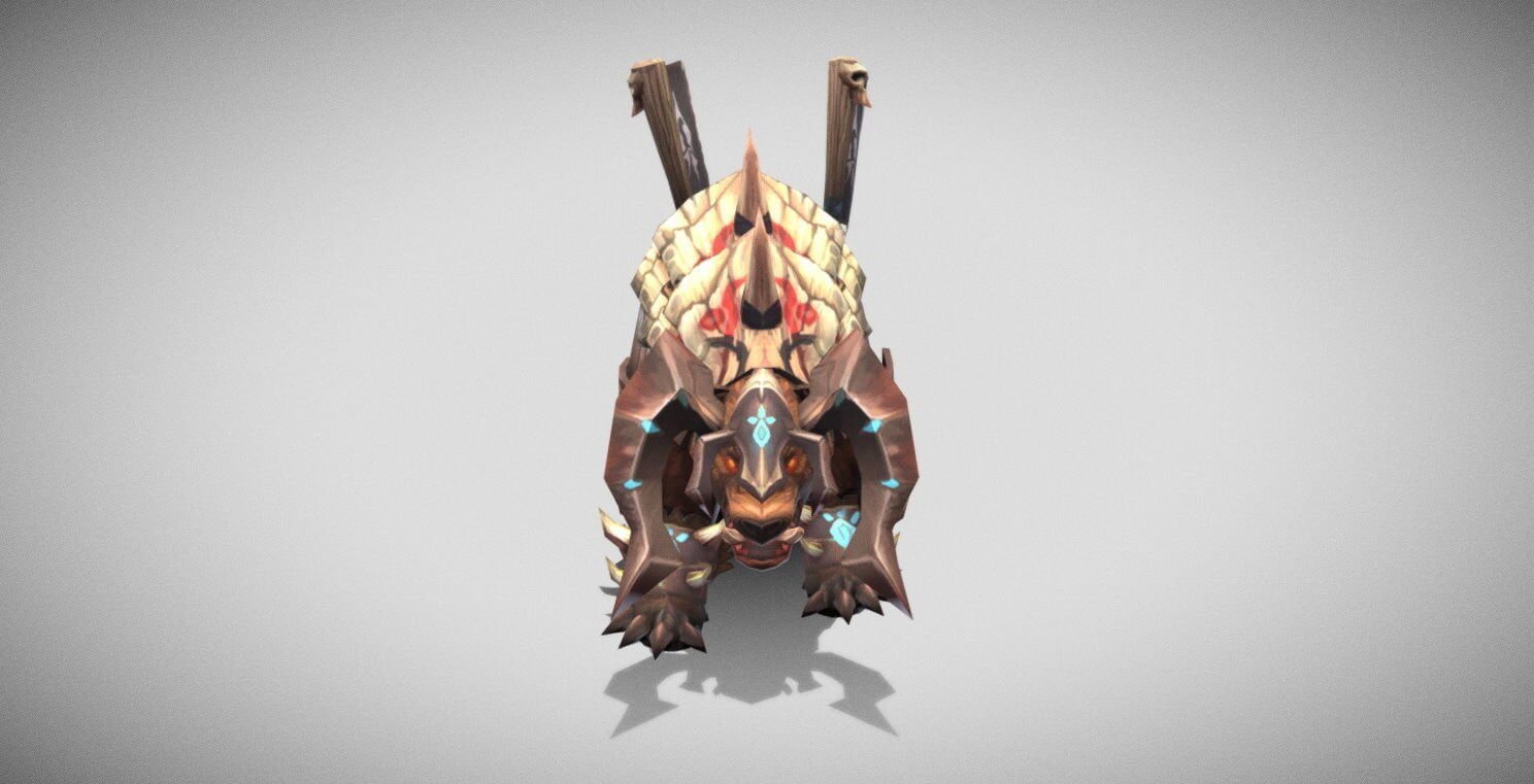 Armor Bull - 3D Model by gordefb