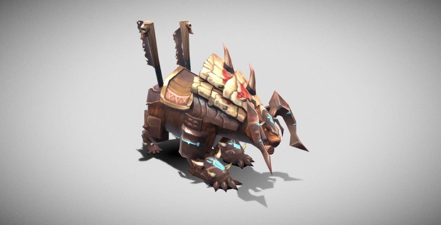 Armor Bull - 3D Model by gordefb