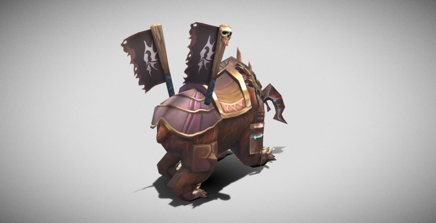 Armor Bull - 3D Model by gordefb