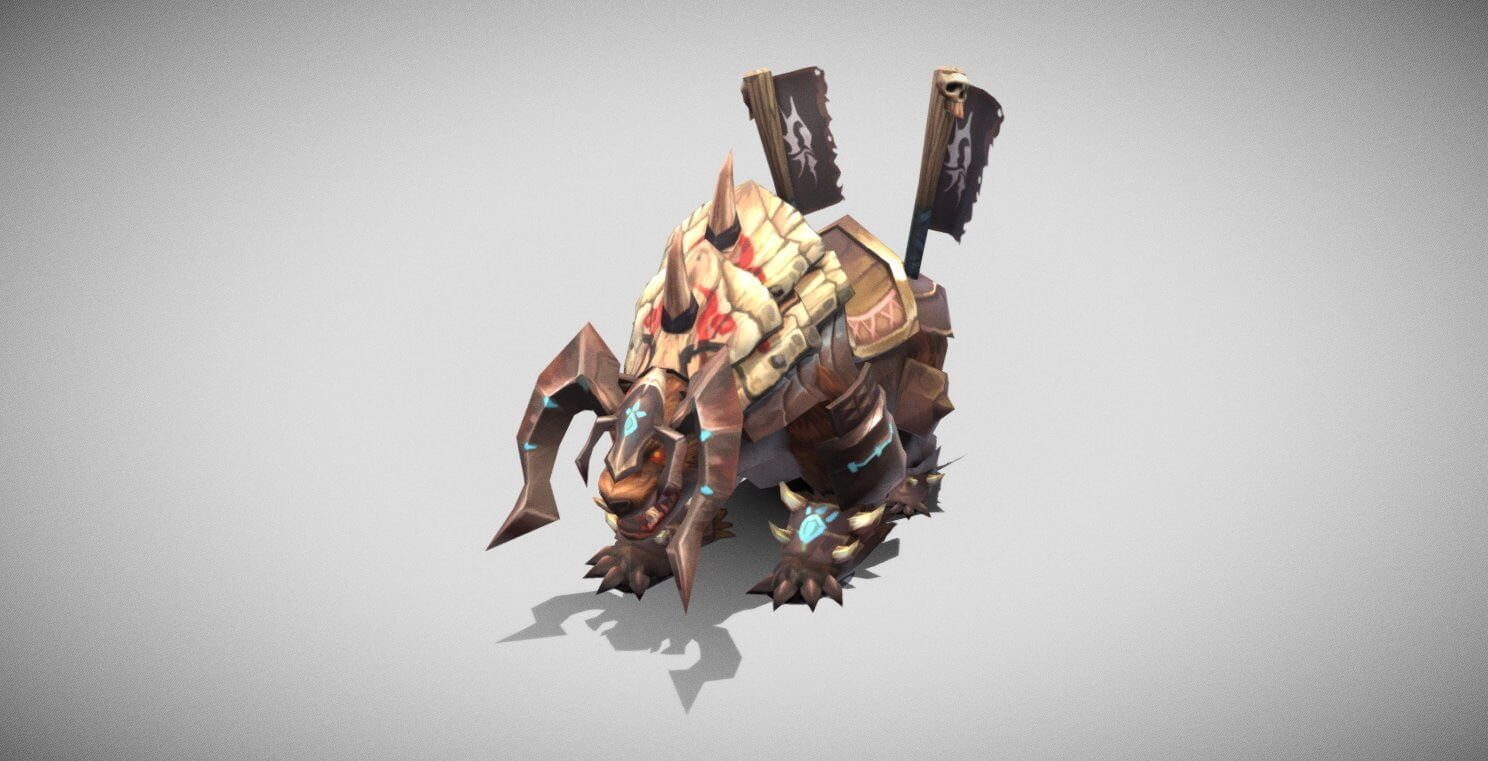 Armor Bull - 3D Model by gordefb