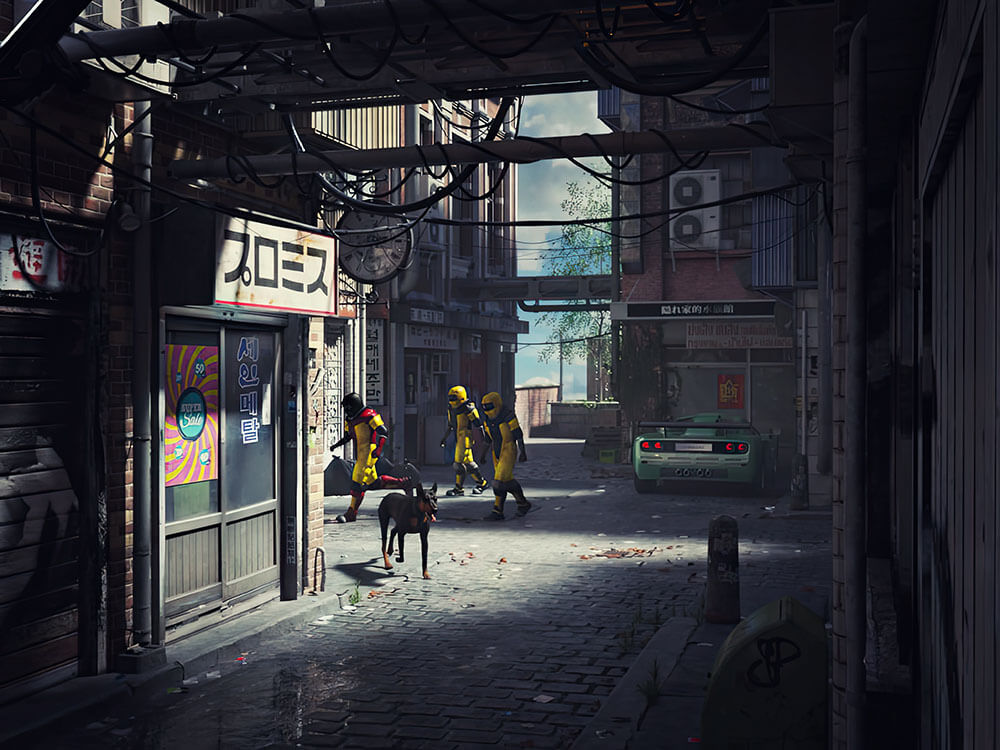 Raid!! 3D Render, Digital Art by gorjira