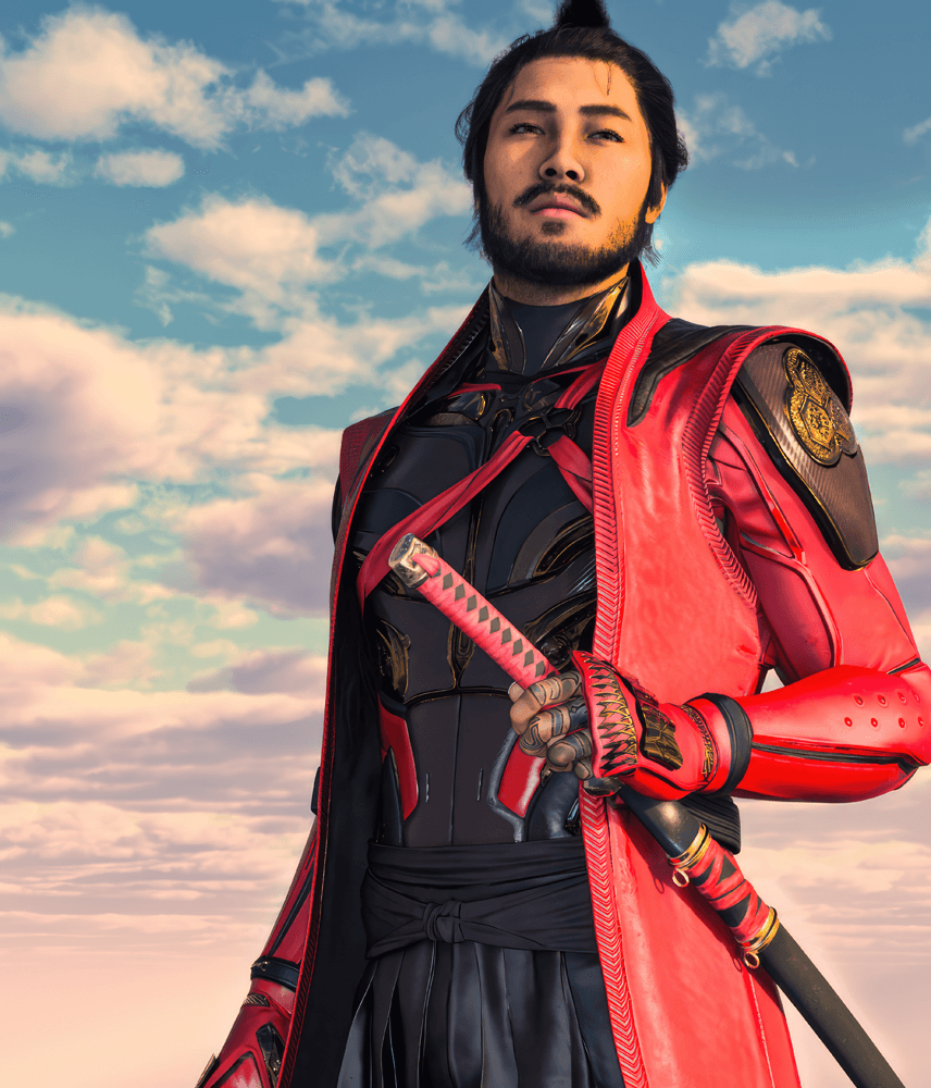 Ronin 3D Render, Digital Art by gorjira