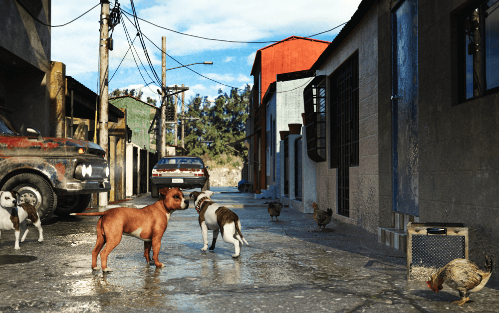 Somewhere in Mexico 3D Render | RenderHub Gallery