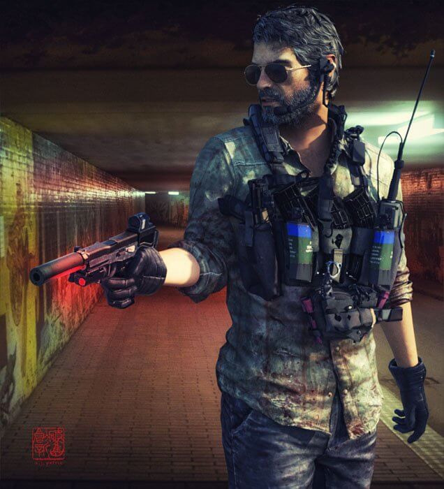 The Enforcer 3D Render, Digital Art by gorjira