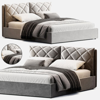 Allen Bed by Felis - 3D Model by Graf01