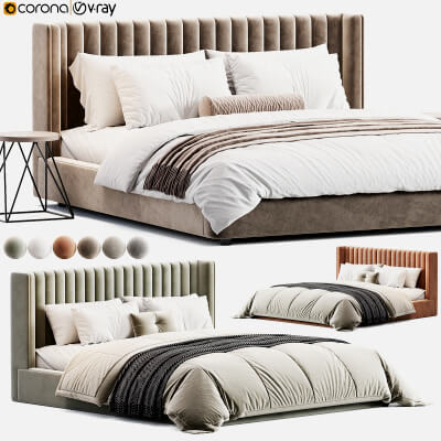 Domus Turri Bed by Miliashop - 3D Model by Graf01