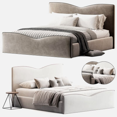 Megan Bed by Felis - 3D Model by Graf01