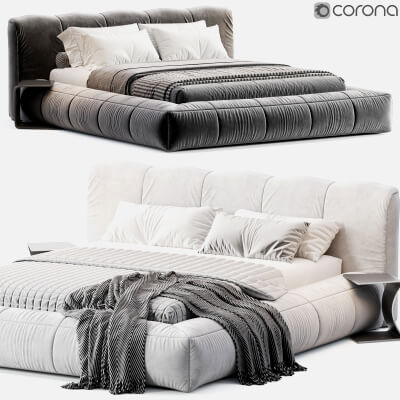 Moli Bed by HIS - 3D Model by Graf01