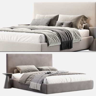 Mono Alto Bed by Duomodesign - 3D Model by Graf01