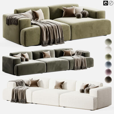 Sofa Concept 3 - 3D Model by Graf01