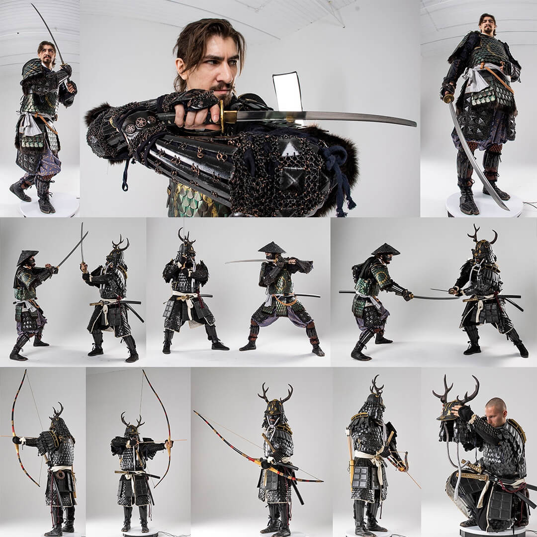 1200+ Samurai Reference Pictures by Grafit Studio