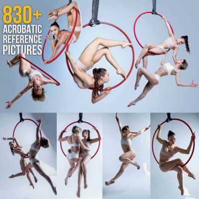 830+ Acrobatic Reference Pictures by Grafit Studio