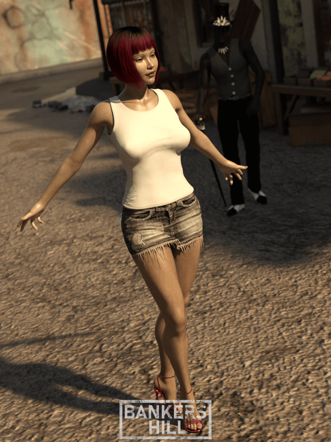 Dr. Feelgood 3D Render, Digital Art by grafitaleblue