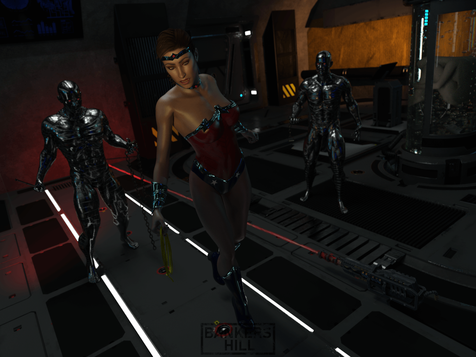 Supremacy 3D Render, Digital Art by grafitaleblue