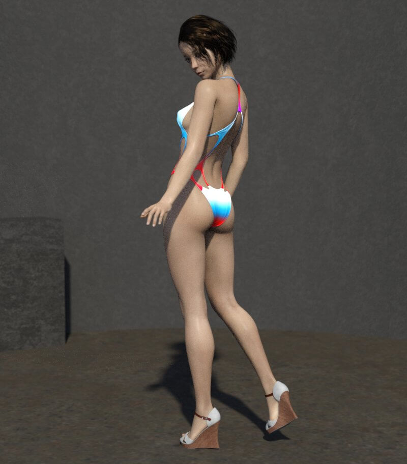 GD Brynn 3D Render, Digital Art by grafkdesigner