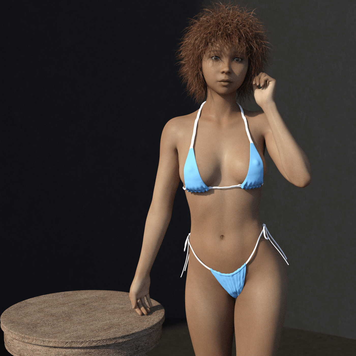 GD Jamie Teen 3D Render, Digital Art by grafkdesigner