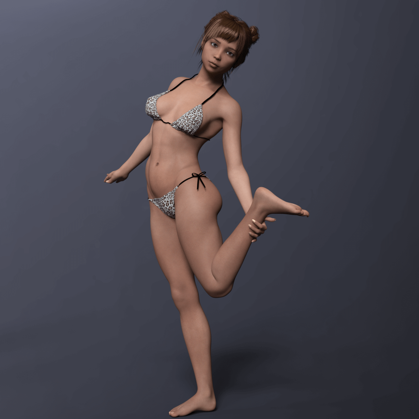 GD Jessy 3D Render, Digital Art by grafkdesigner