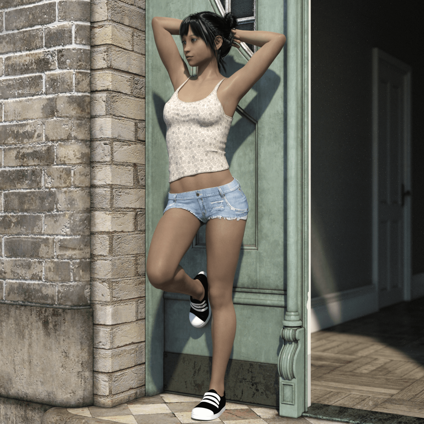 GD Meng 3D Render, Digital Art by grafkdesigner