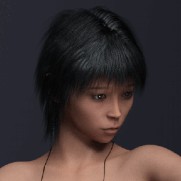 GD Shiiko fighting stance 3D Render | RenderHub Gallery