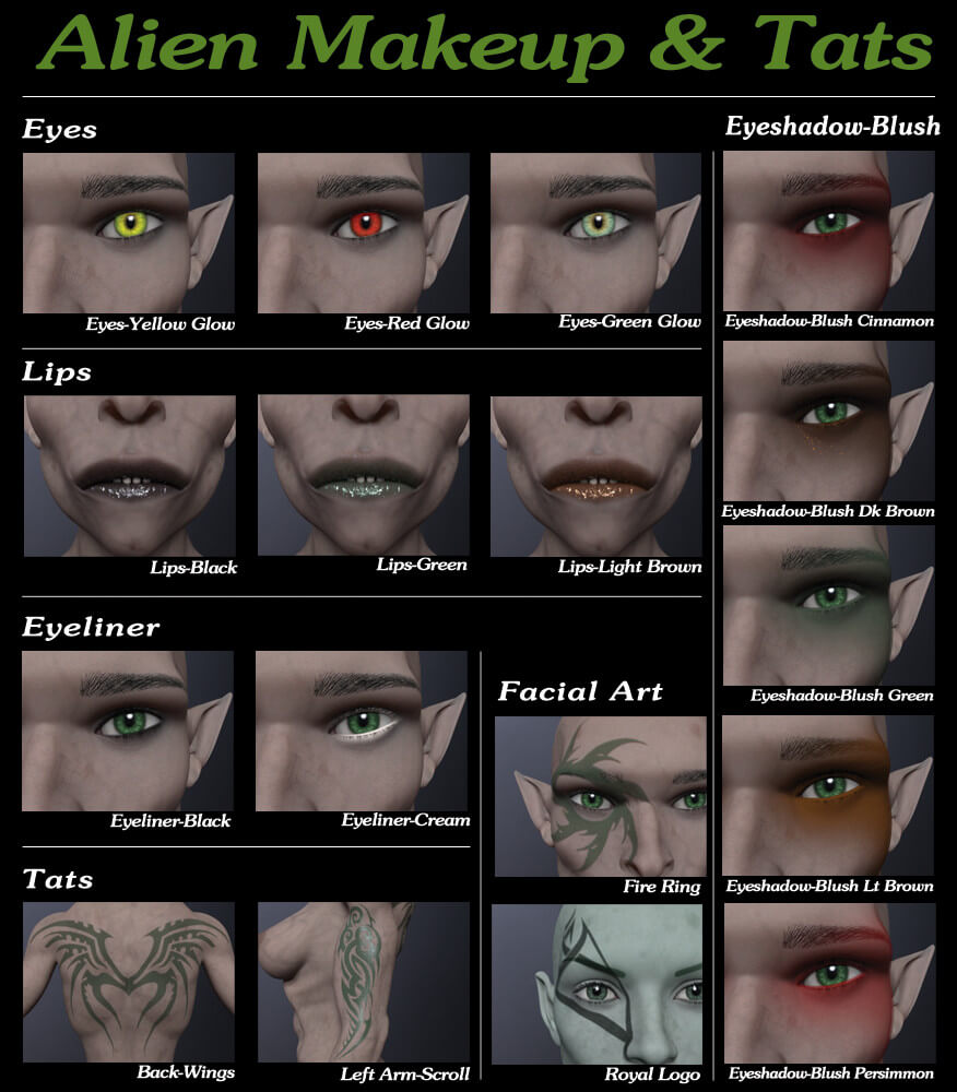 GD Baergit Alien Teen for Genesis 8 Female - Daz Content by grafkdesigner