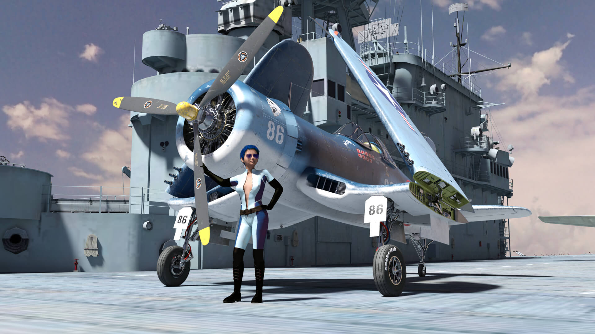 Gd Melinda The Masher - Top Female Ace by grafkdesigner | RenderHub ...