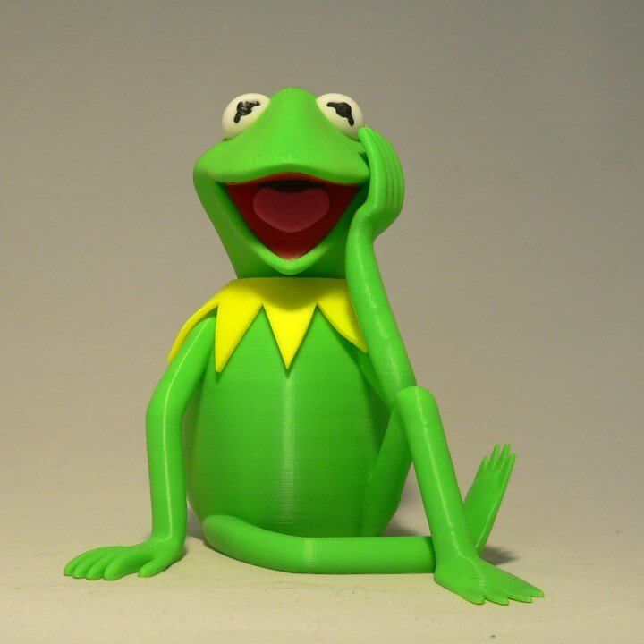 Kermit The Frog - 3D Model by Granville Verreau