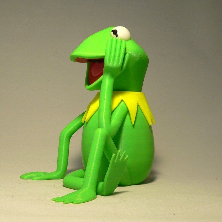 Kermit The Frog - 3D Model by Granville Verreau