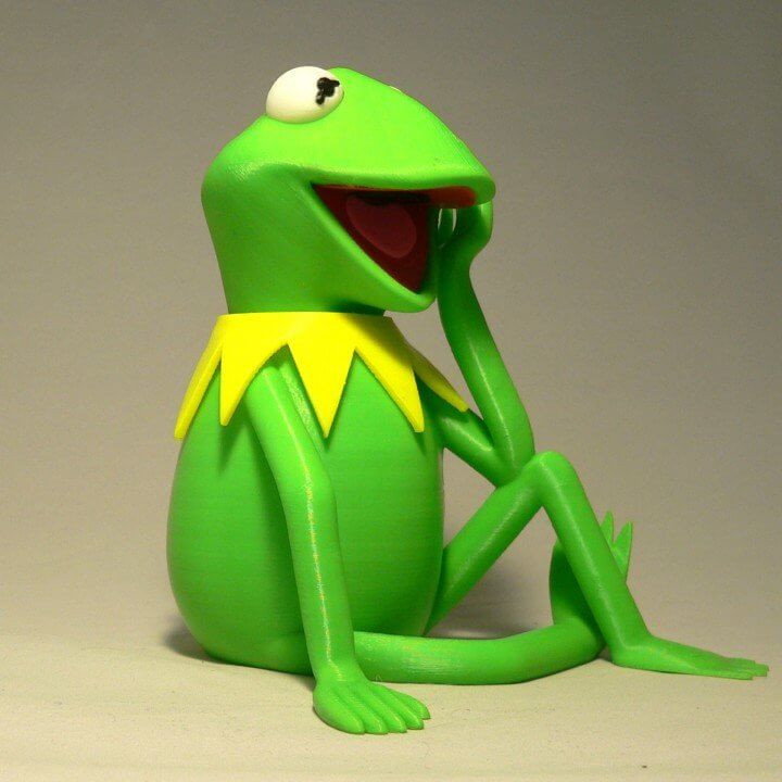 Kermit The Frog - 3D Model by Granville Verreau