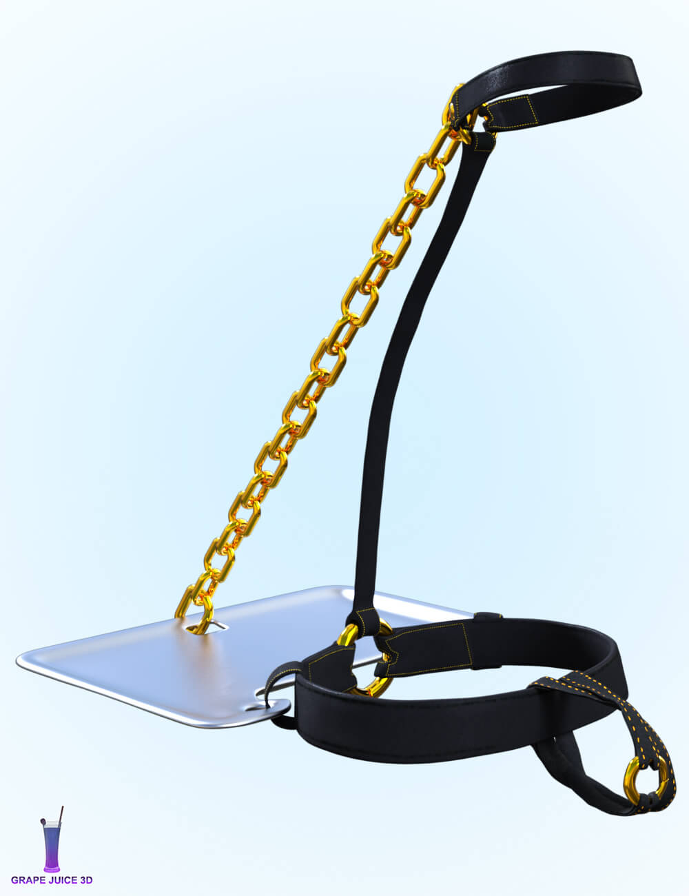 Bondage Serving Tray Set for Genesis 8 Female - Daz Content by GrapeJuice3D