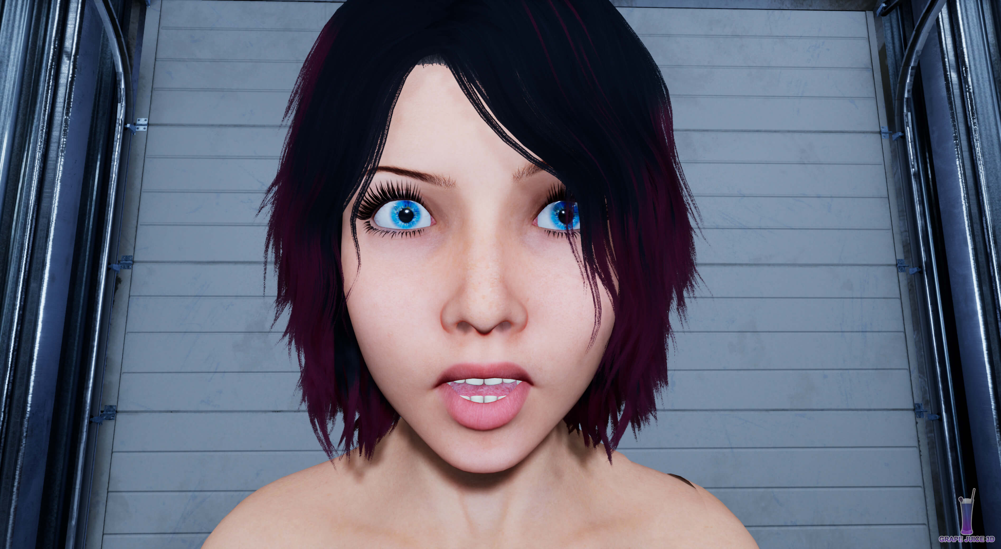 Enya - Bondage Workshop 3D Render, Digital Art by GrapeJuice3D