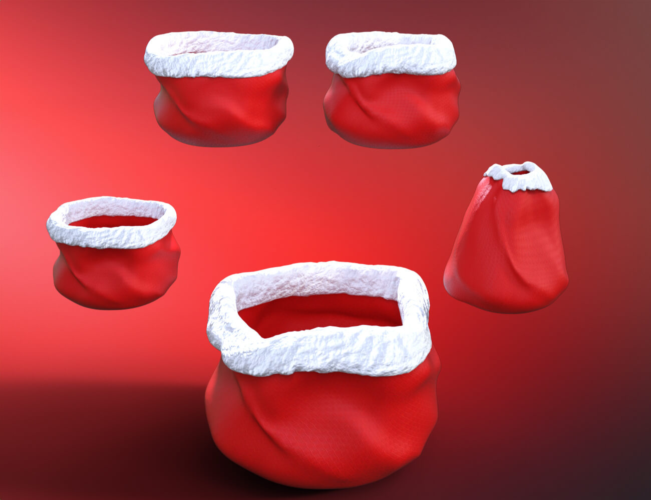 Santa's Bondage Bag for DAZ Studio by GrapeJuice3D
