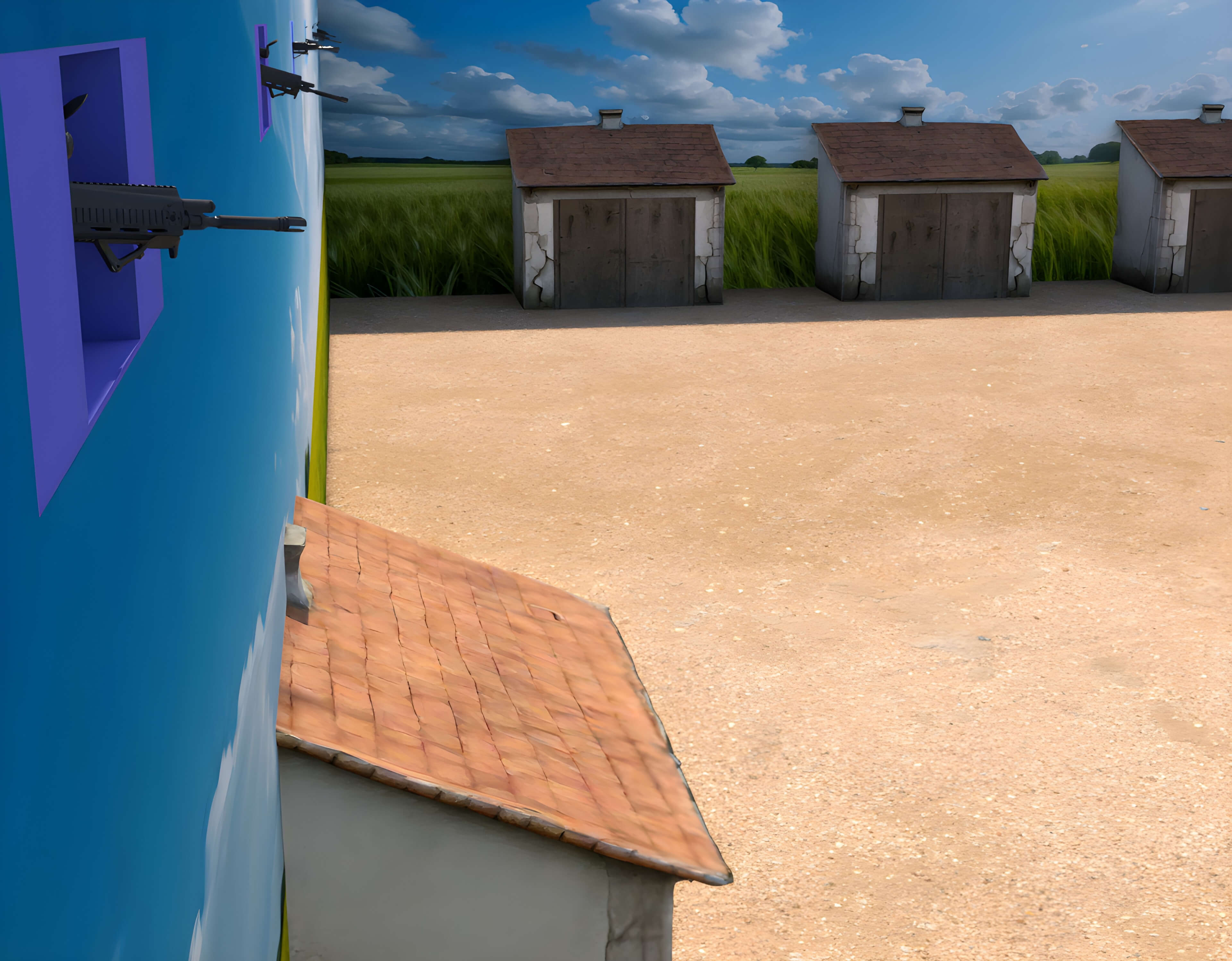 Squid Game - First Game Red Light Green Light 3D Render