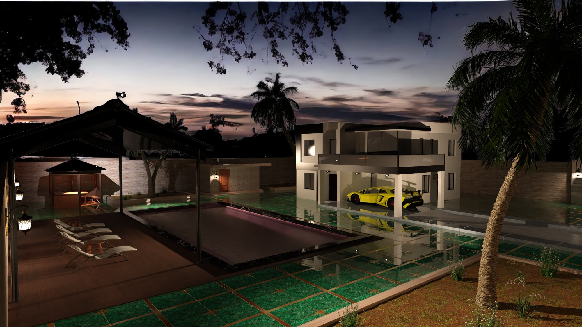 GTX-Villa Realistic Daz Content by GraphistX