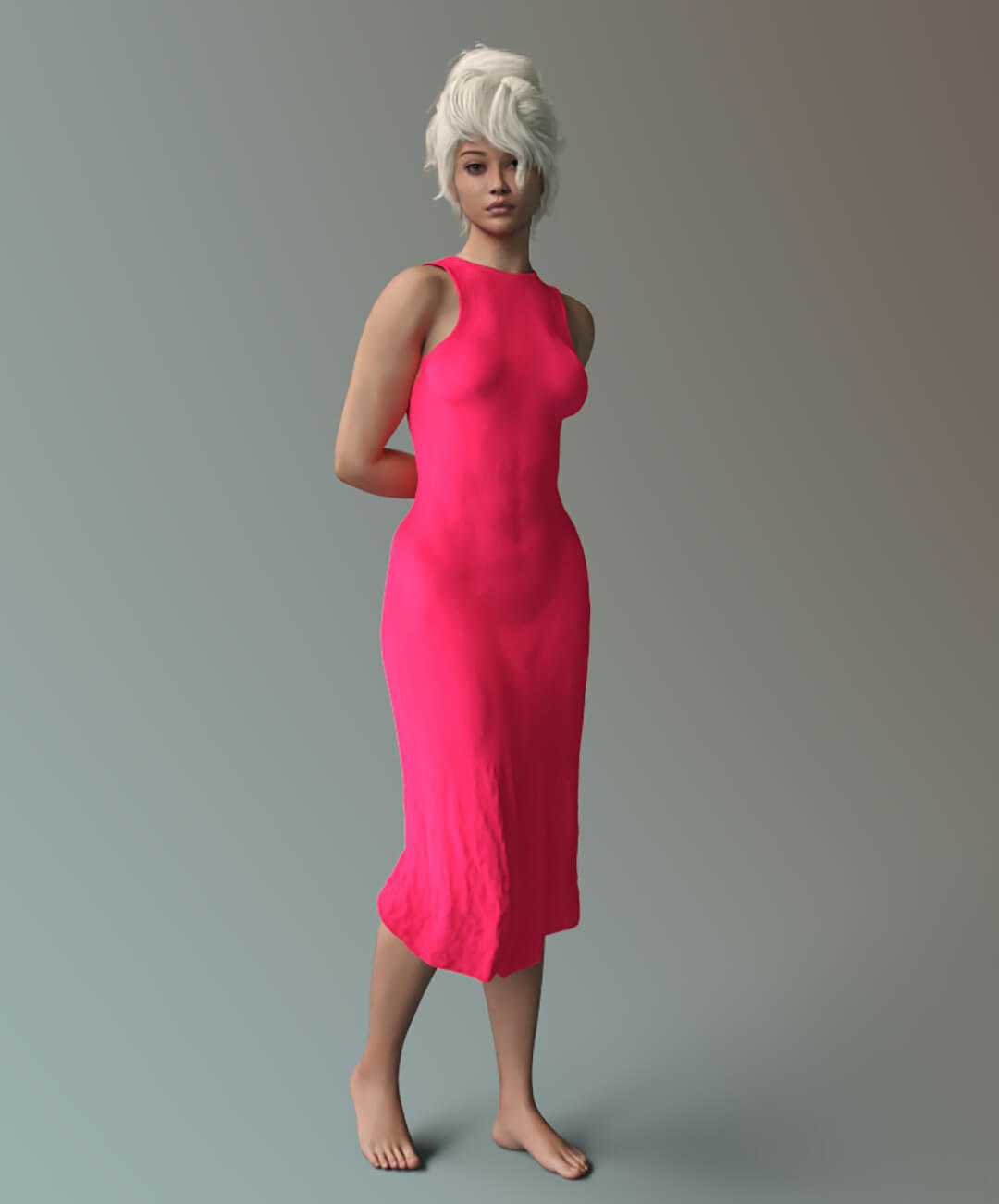 Orol Dress for Genesis 9 Female - Free Daz Content by GraphistX