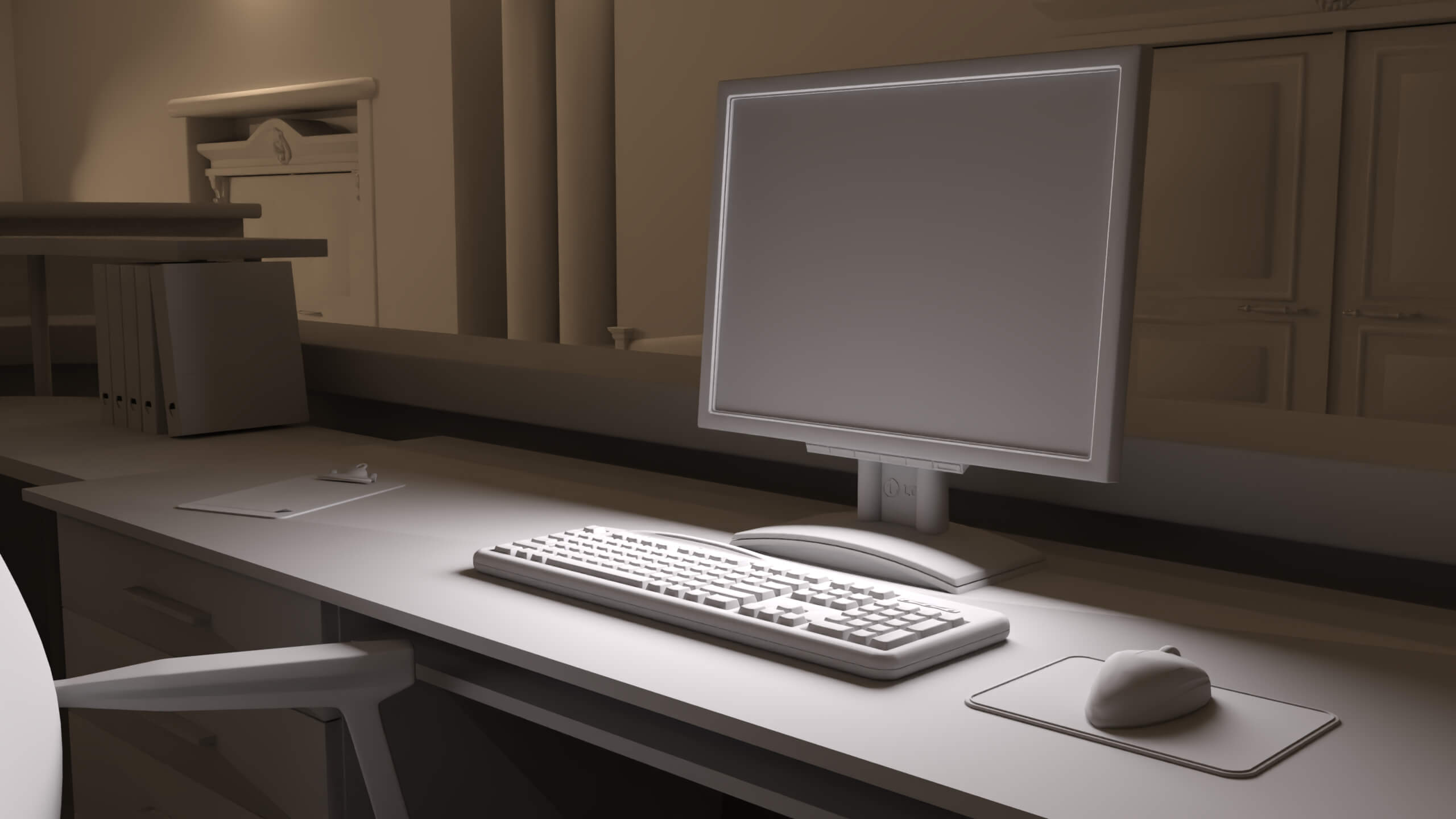 RPD Main Hall RE3 Remake - Daz Content by GraphistX