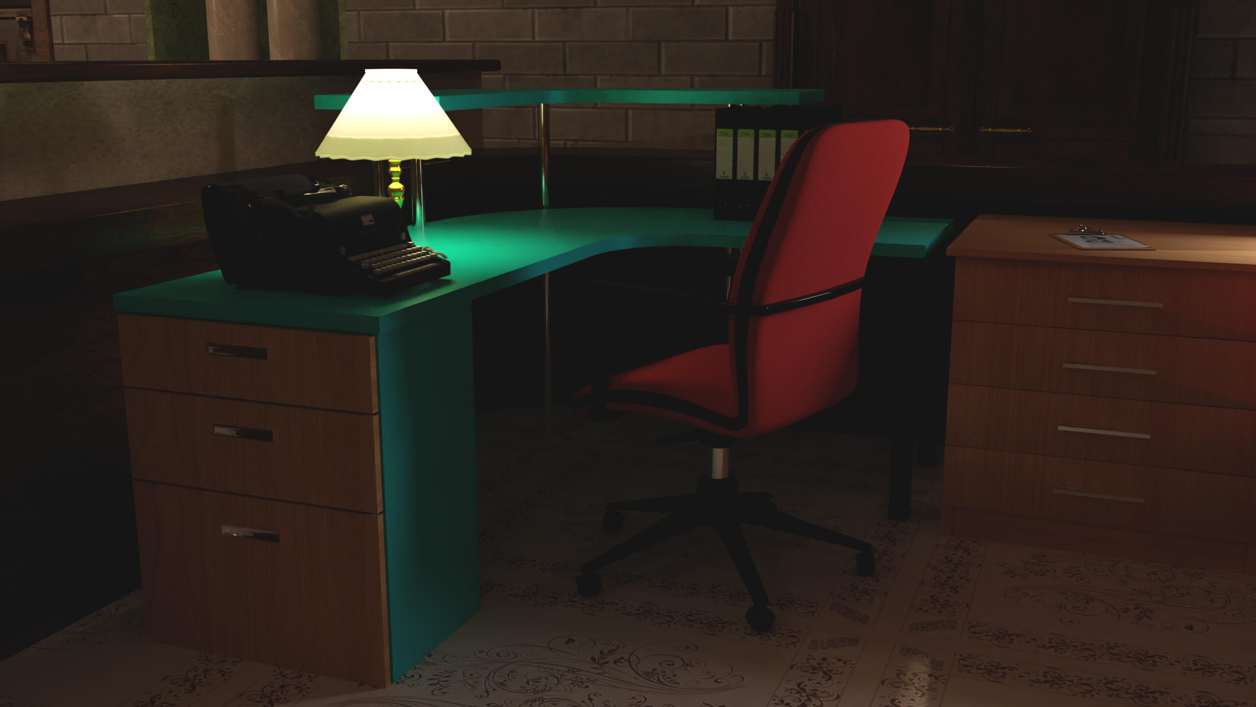 RPD Main Hall RE3 Remake - Daz Content by GraphistX