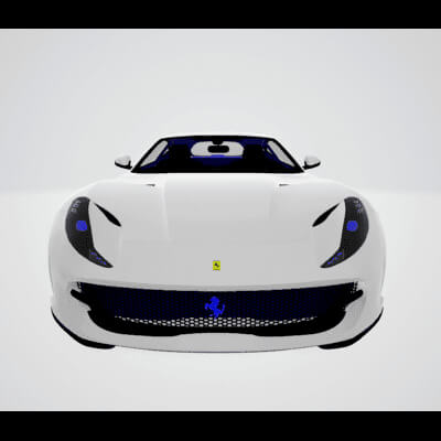 Ferrari 3D Model by gravewalkz