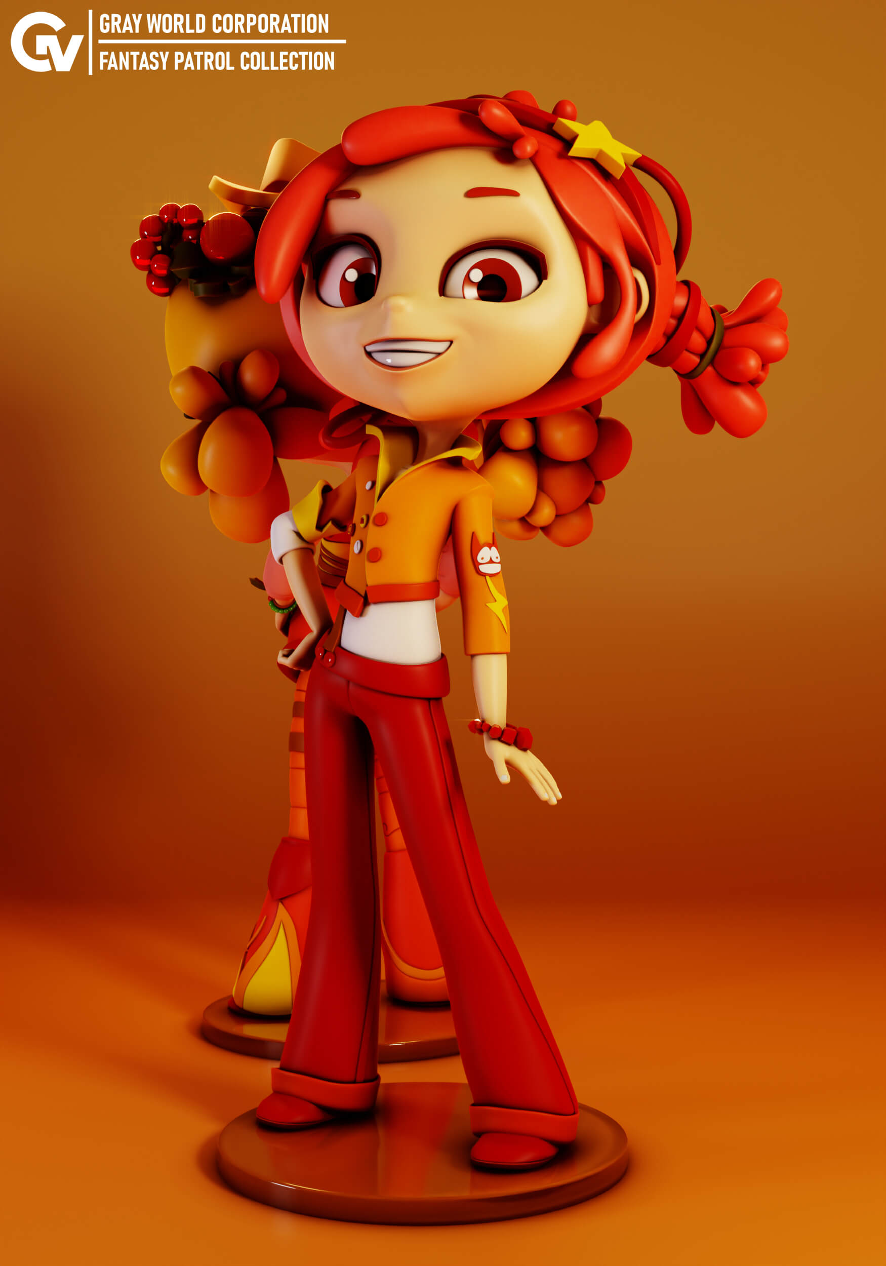 Alyonka - Fantasy Patrol 3D Model by Gray World Corporation