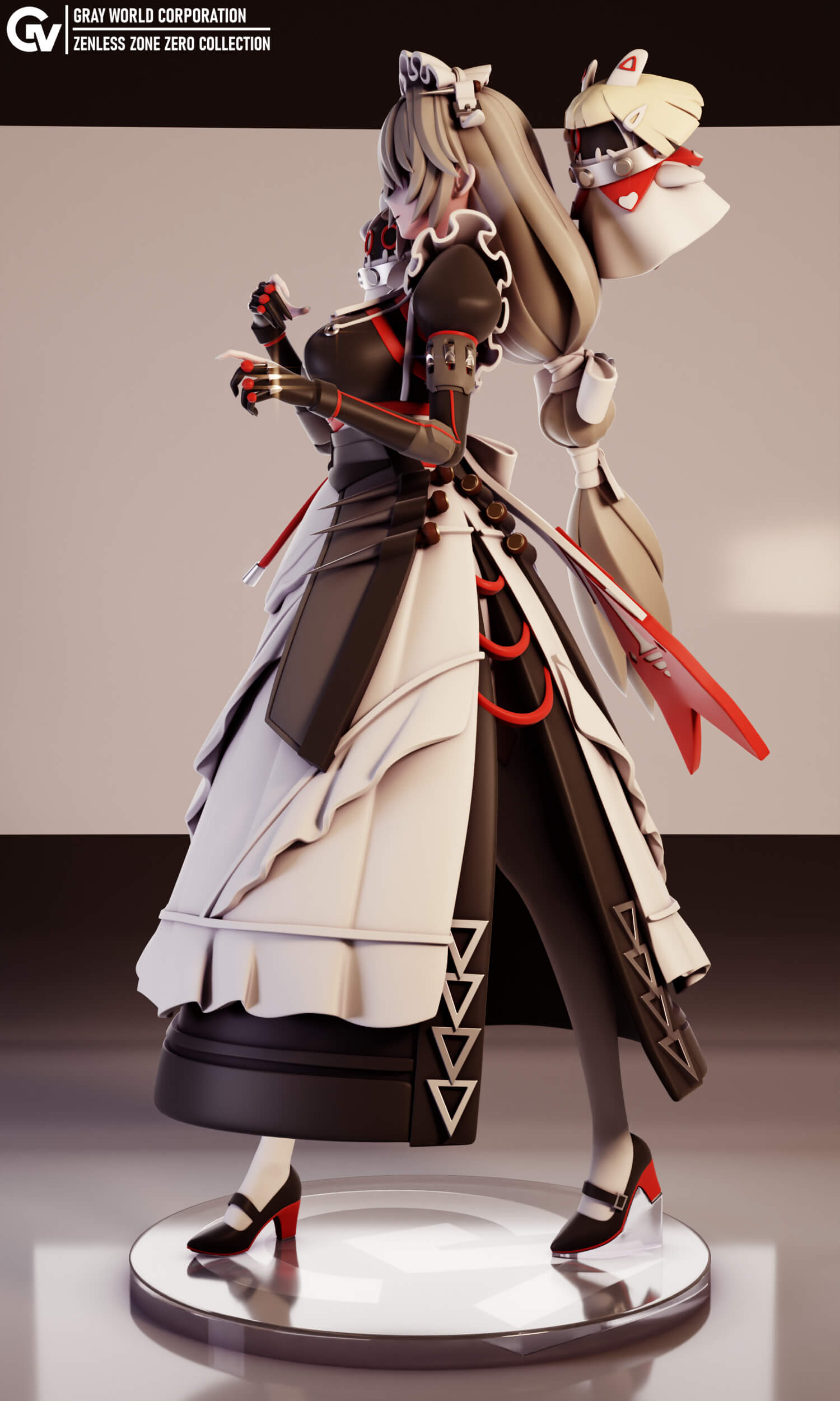 Alexandrina "Rina" Sebastiane - Zenless Zone Zero 3D Model by Gray ...