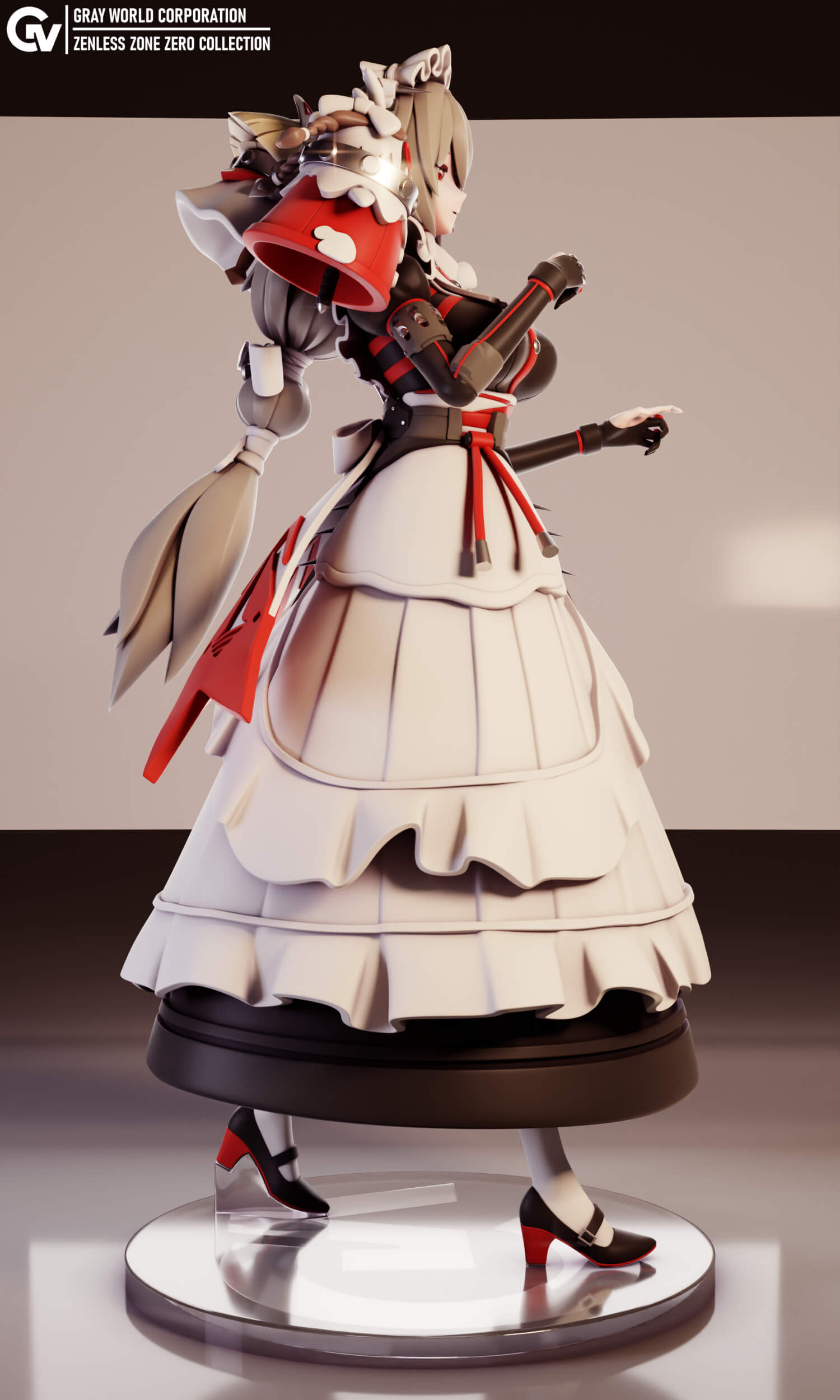 Alexandrina "Rina" Sebastiane - Zenless Zone Zero 3D Model by Gray ...