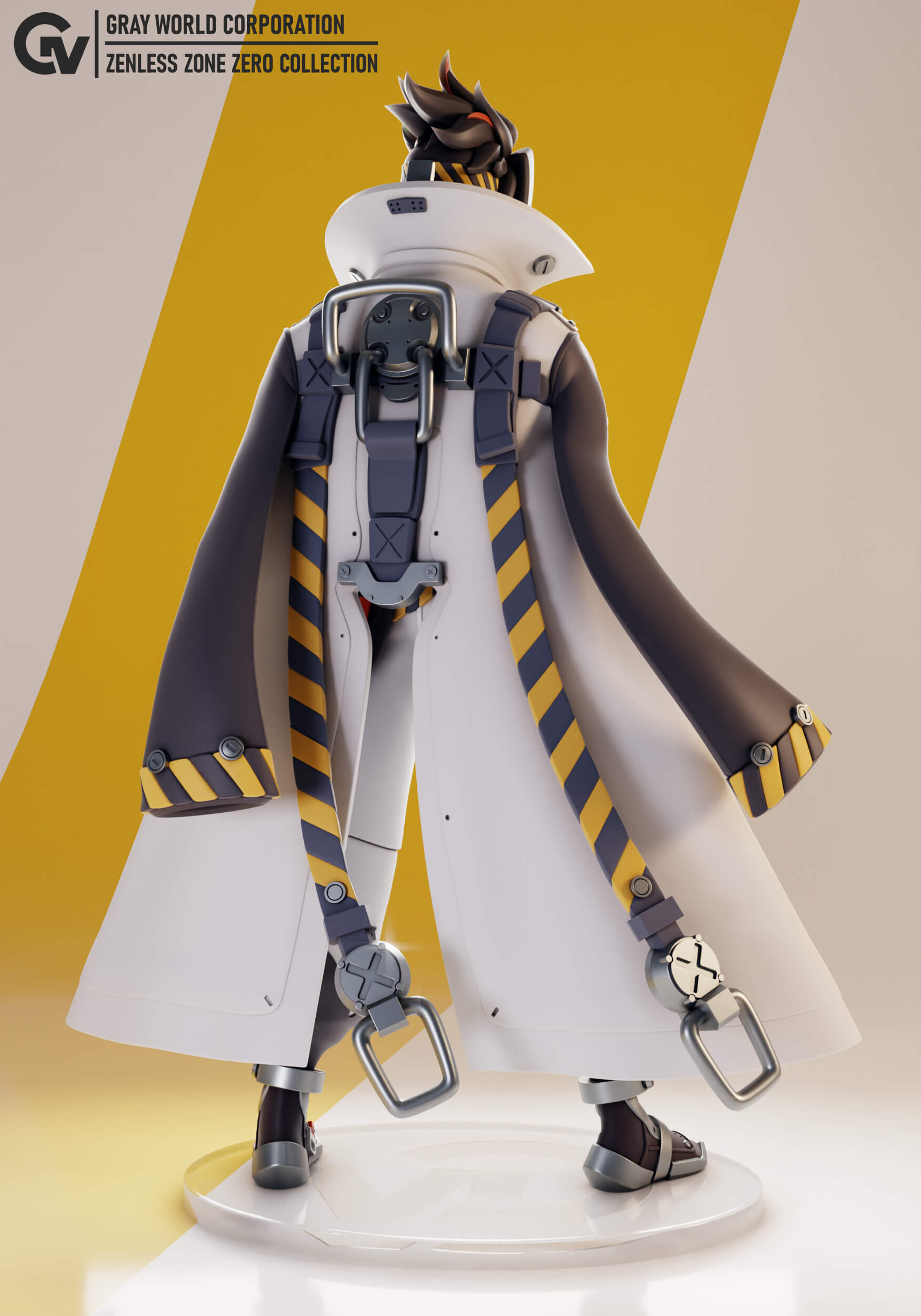 Anton Ivanov - Zenless Zone Zero 3D Print Model by Gray World Corporation