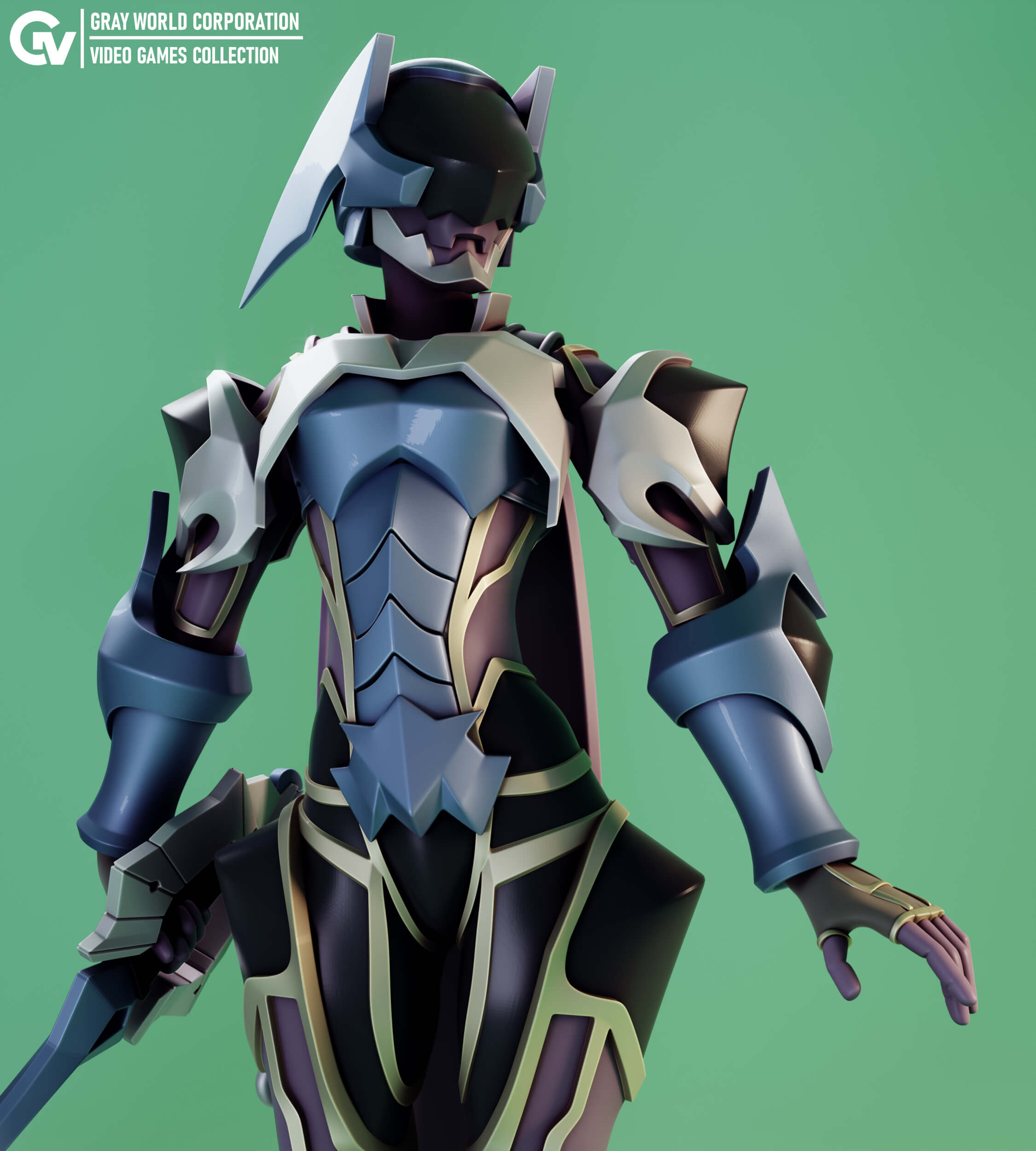 Aqua and Ventus - Kingdom Hearts 3D Model by Gray World Corporation