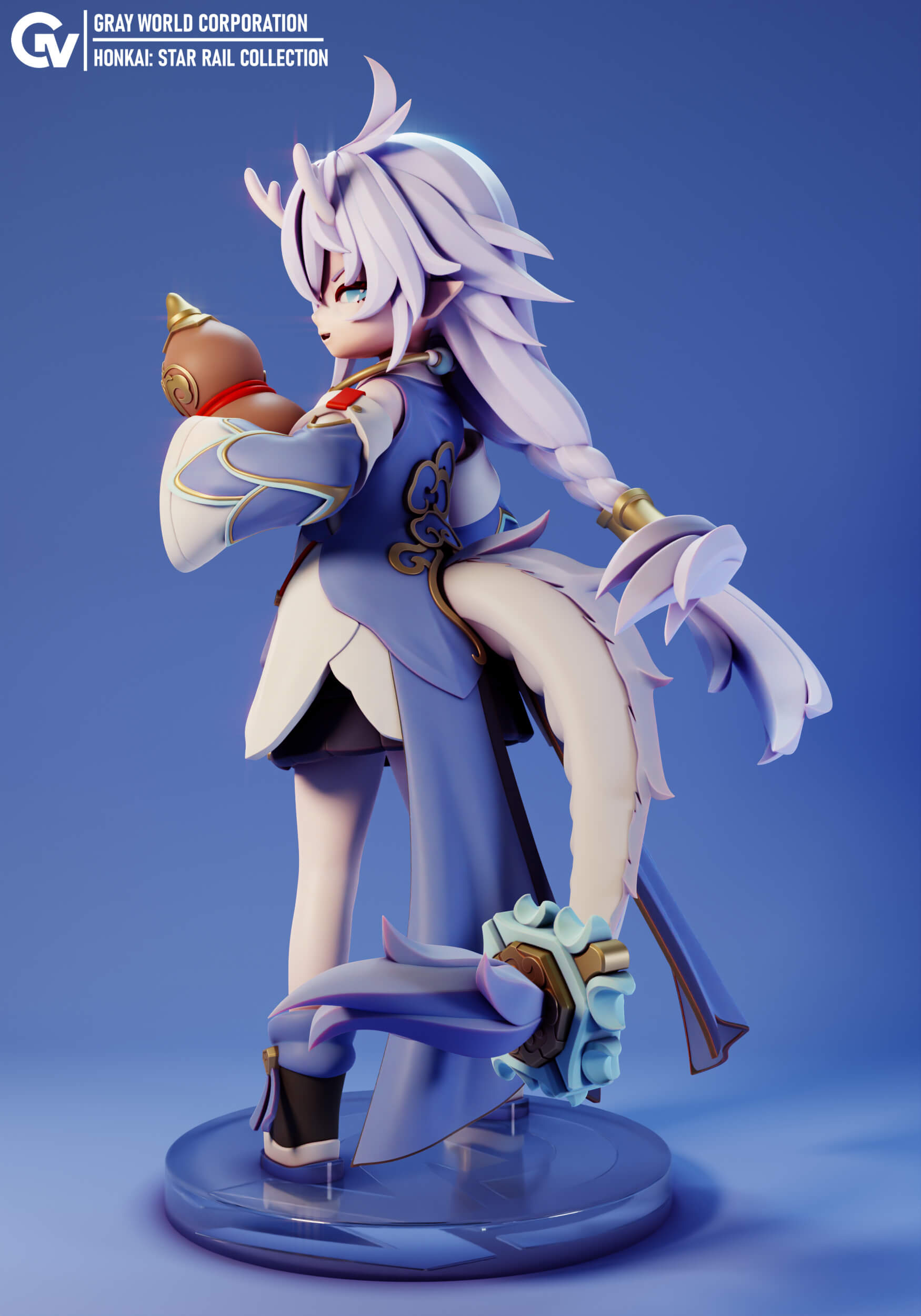 Bailu - Honkai: Star Rail 3D Model by Gray World Corporation