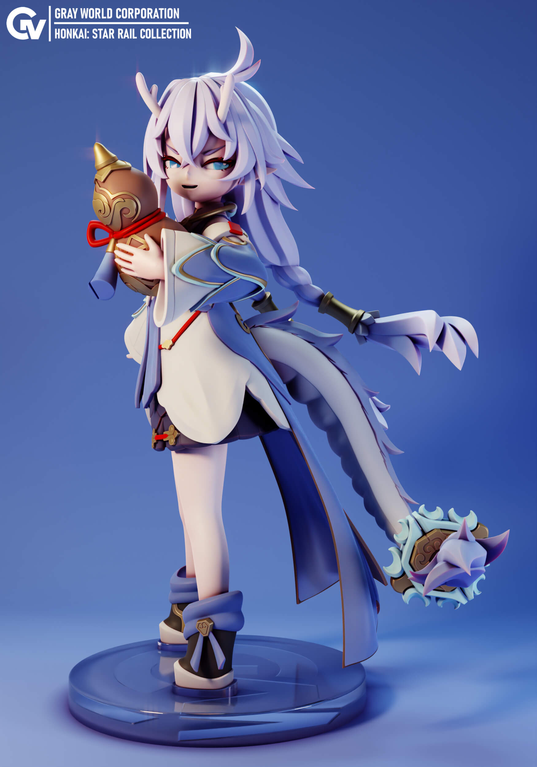 Bailu - Honkai: Star Rail 3D Print Model by Gray World Corporation