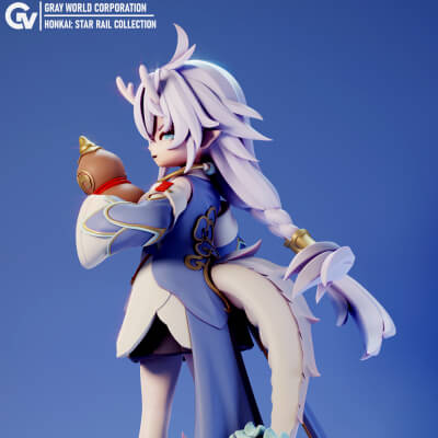 Bailu - Honkai: Star Rail 3D Model by Gray World Corporation