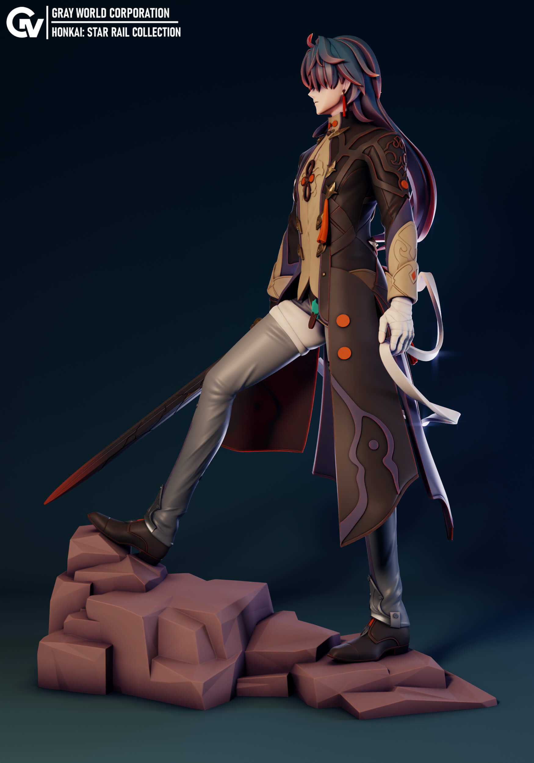 Blade - Honkai: Star Rail 3D Model by Gray World Corporation