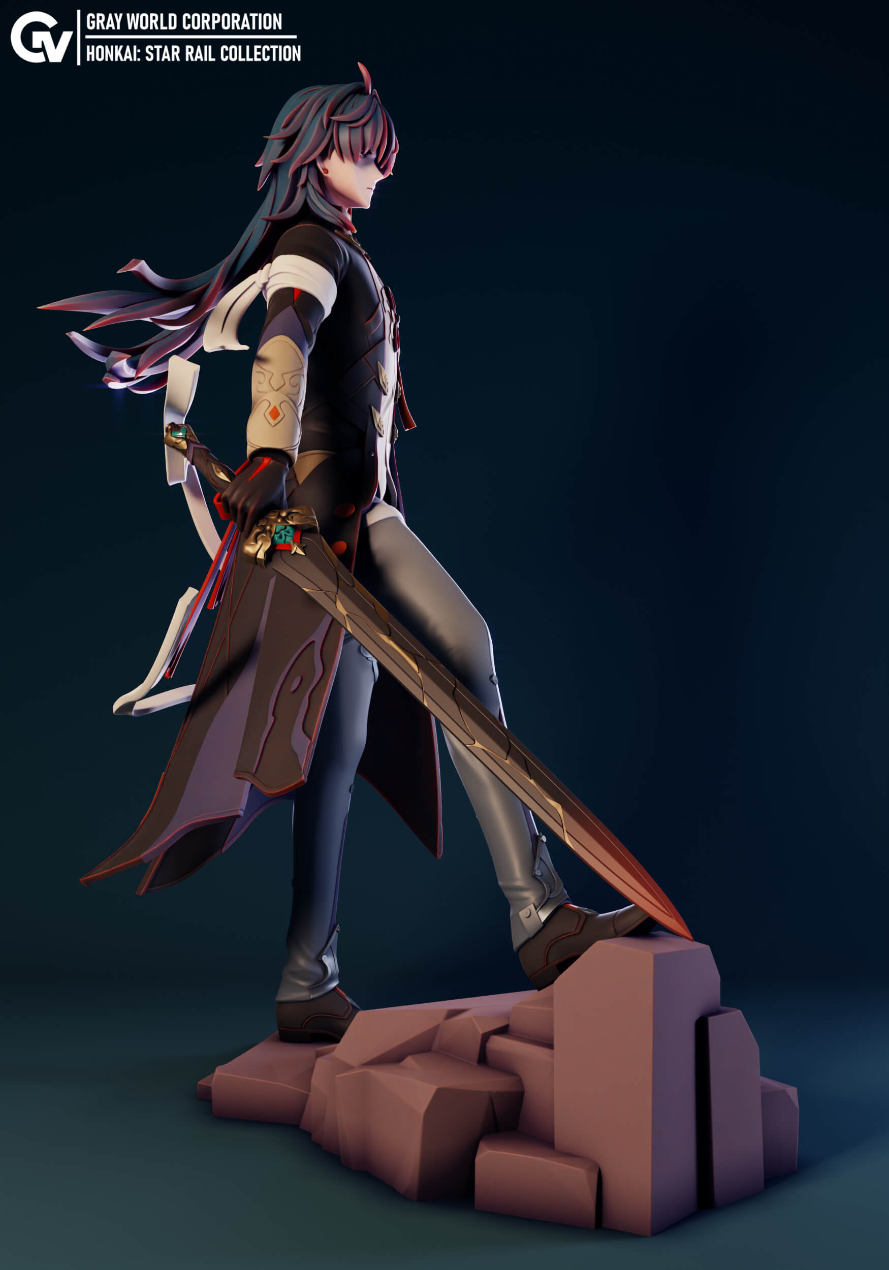 Blade - Honkai: Star Rail 3D Model by Gray World Corporation