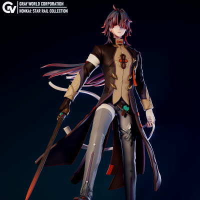 Blade - Honkai: Star Rail 3D Model by Gray World Corporation