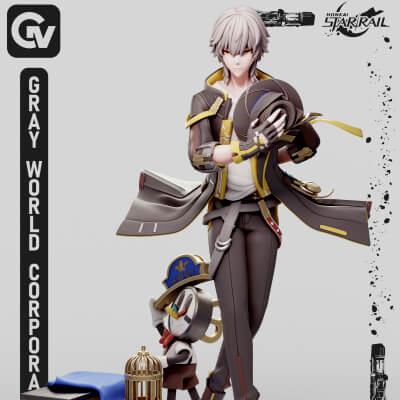 Caelus - Honkai: Star Rail 3D Model by Gray World Corporation