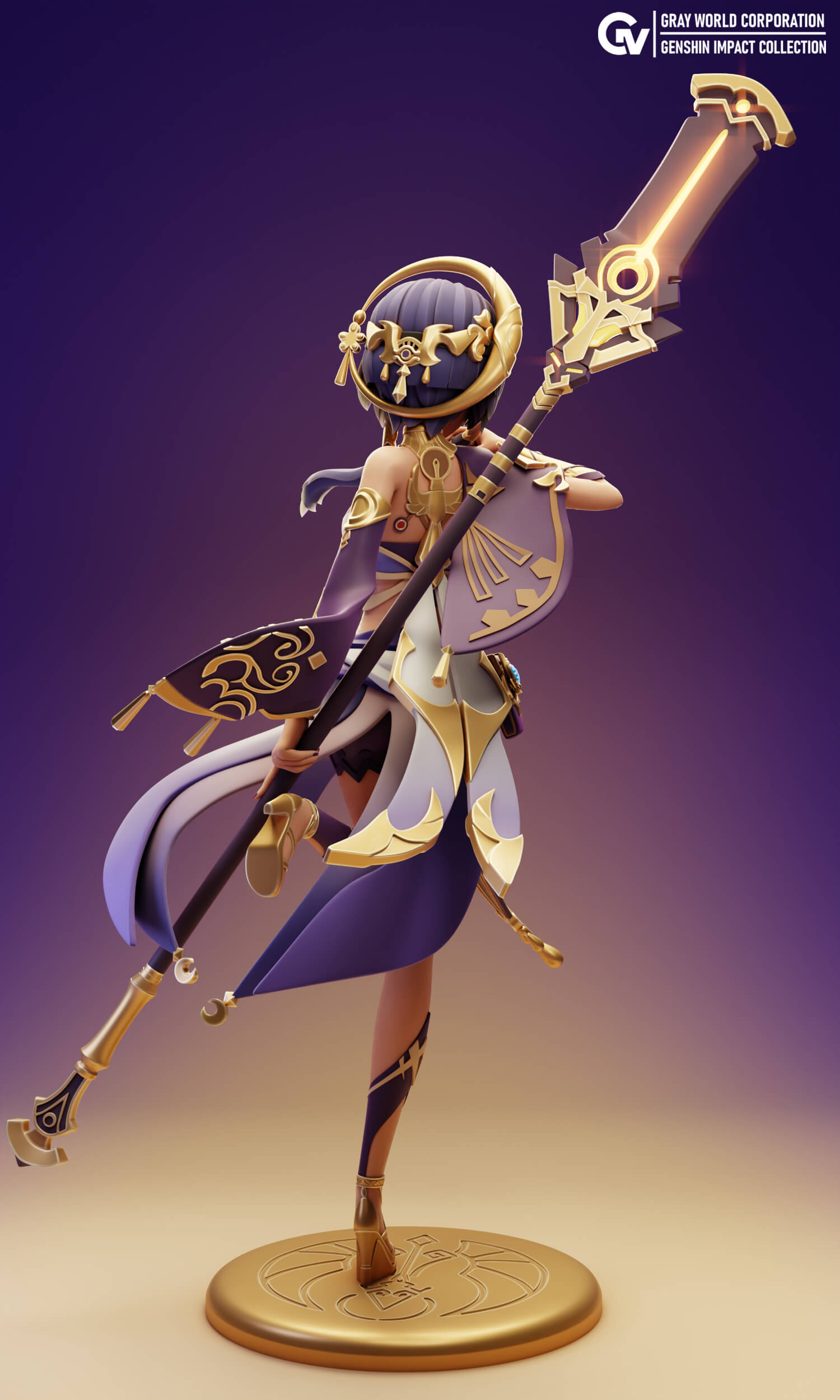Candace 3 - Genshin Impact 3D Model by Gray World Corporation